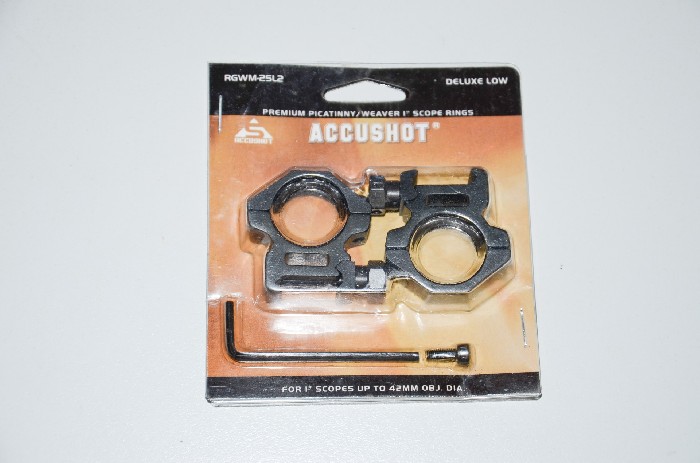 Montáž ACCUSHOT weaver průměr ok 1" :: Zbraně Jambor